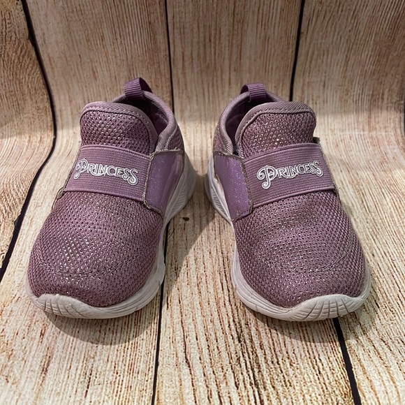 Disney | Shoes | Disney Princess Toddler Girls Sneakers Size 6 Used ...